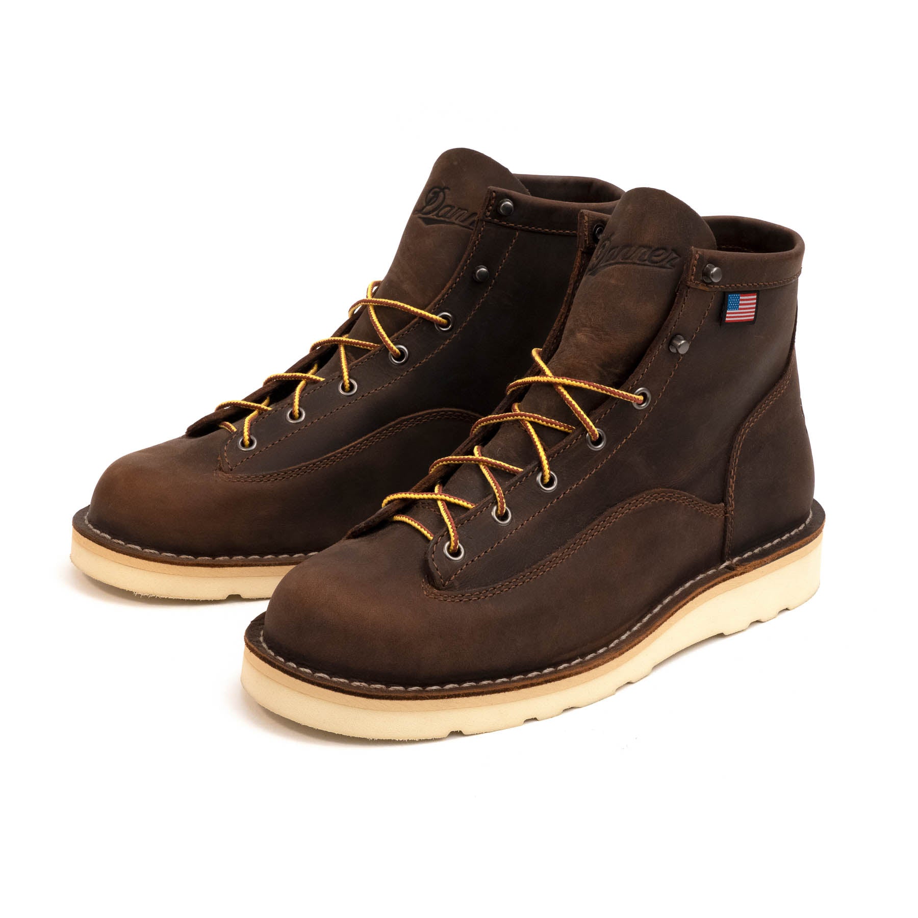 Danner Working-Boot Bull Run - Brown im BROGUE Store Hamburg – Brogue-Store